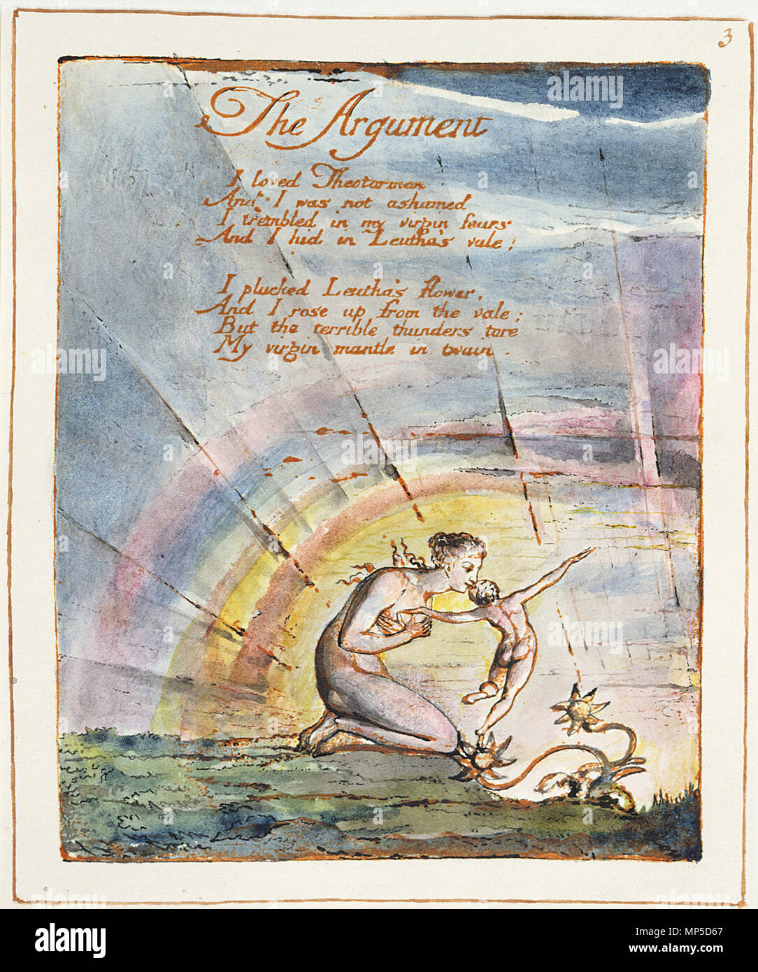 William blake visions daughters albion hi-res stock photography and ...