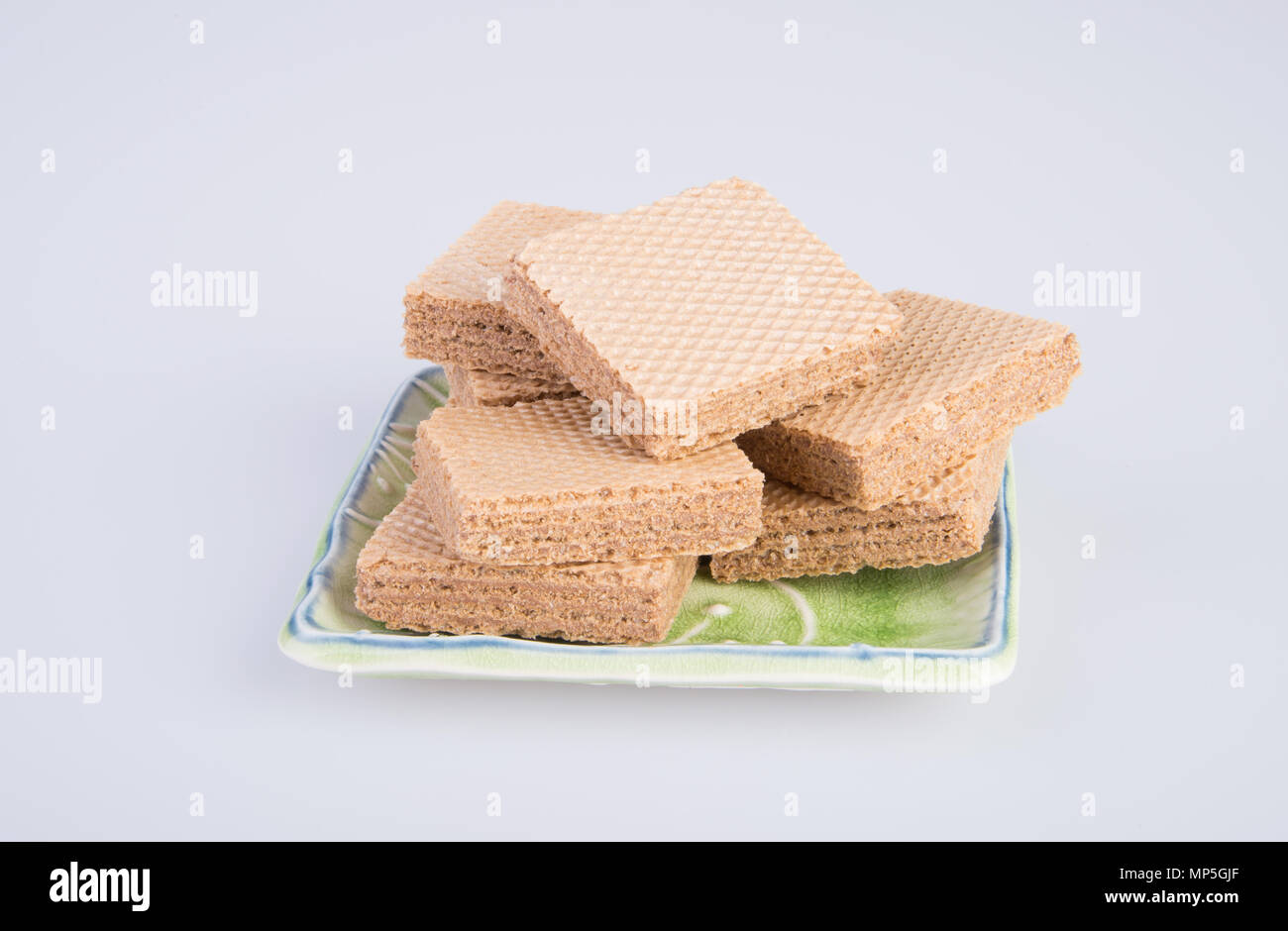 wafer or wafer biscuit on the background Stock Photo - Alamy