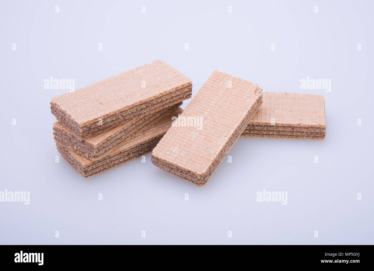 wafer or wafer biscuit on the background Stock Photo - Alamy