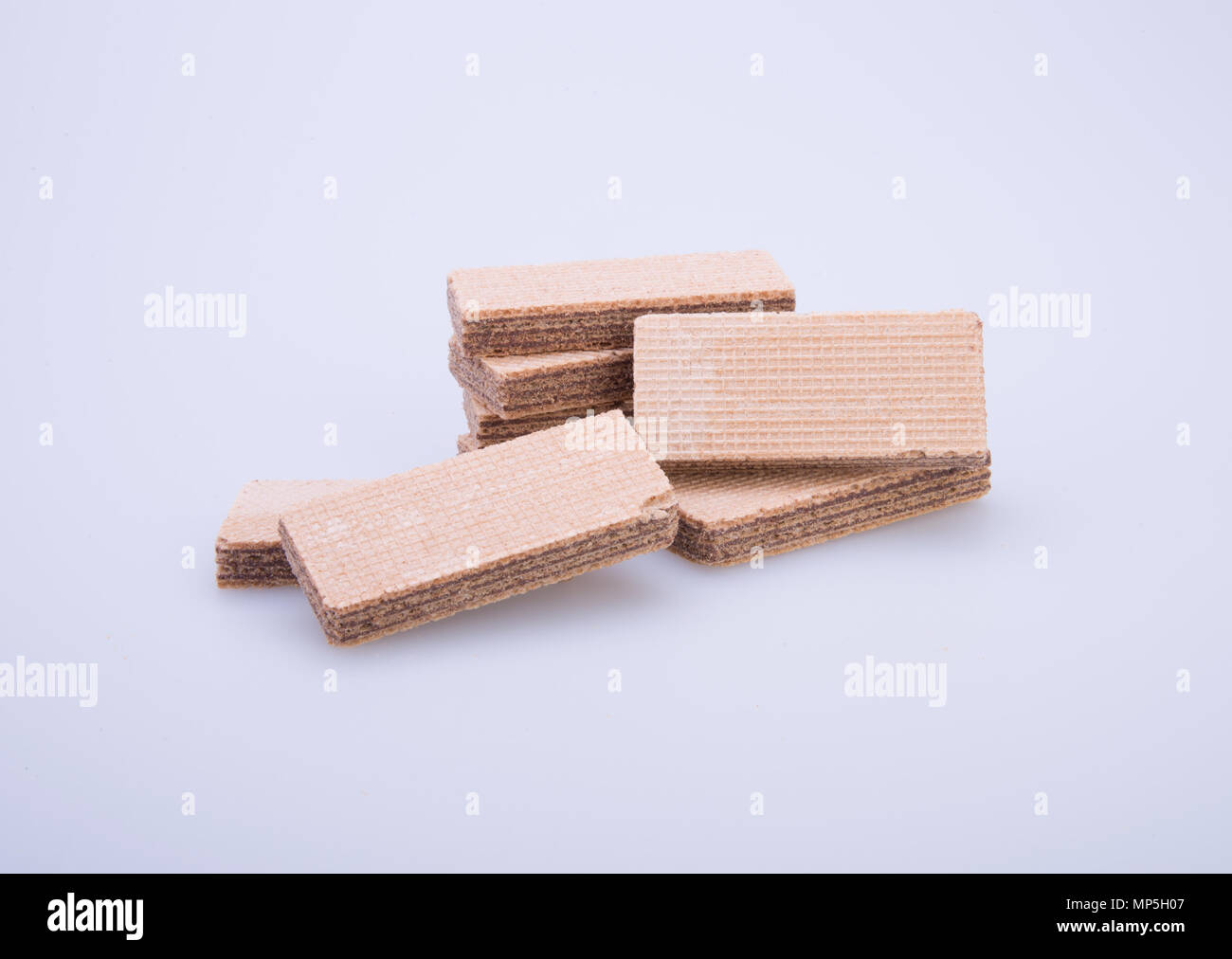 wafer or wafer biscuit on the background Stock Photo - Alamy