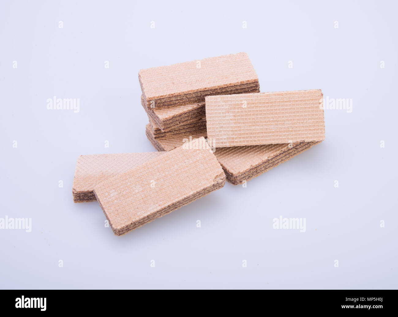wafer or wafer biscuit on the background Stock Photo - Alamy