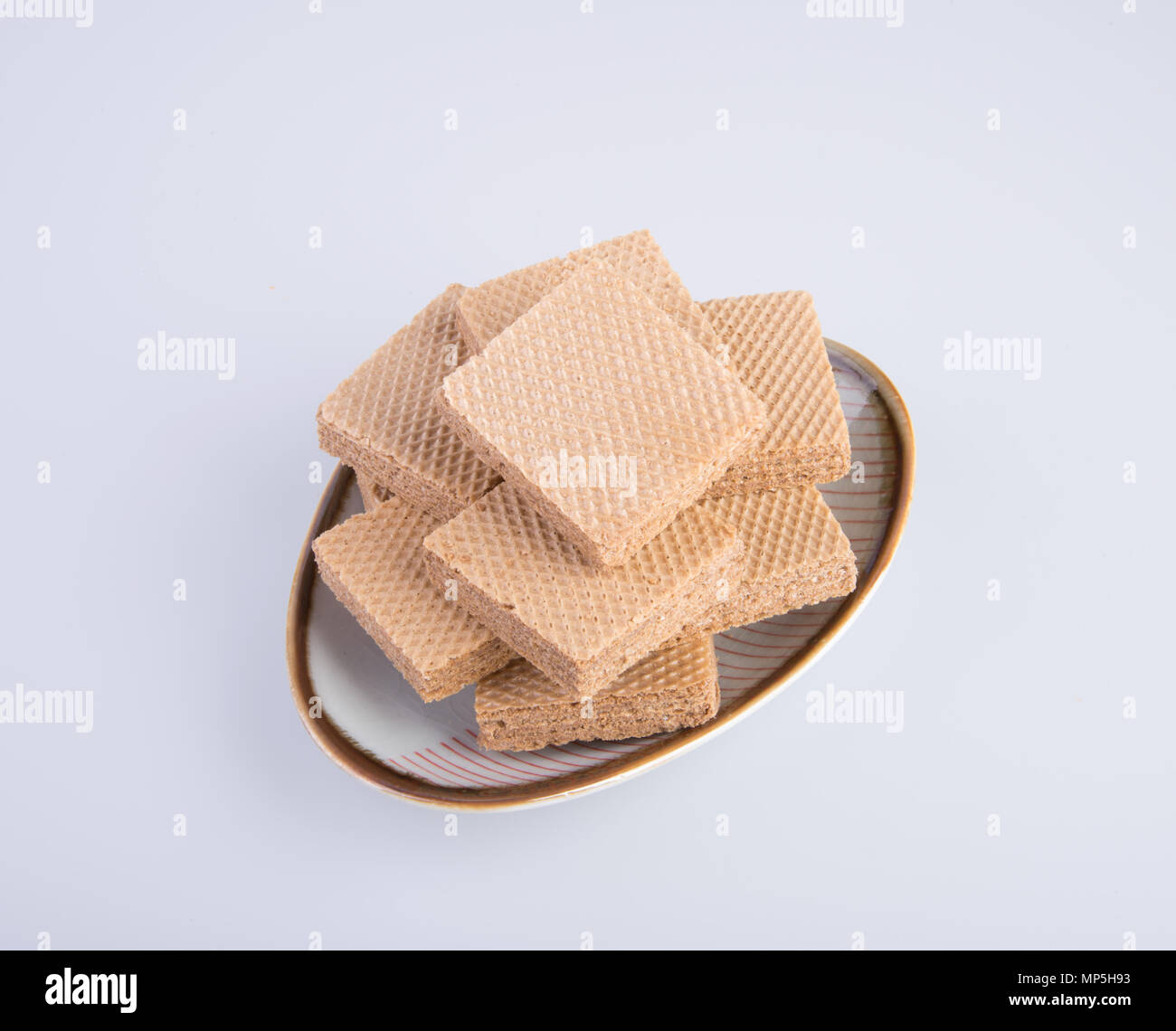 wafer or wafer biscuit on the background Stock Photo - Alamy