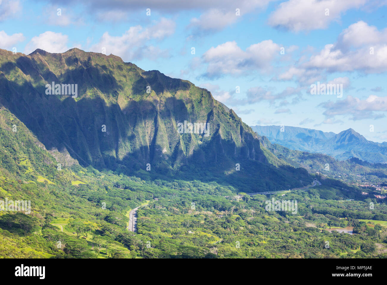 Beautiful landscapes in Oahu island, Hawaii Stock Photo - Alamy