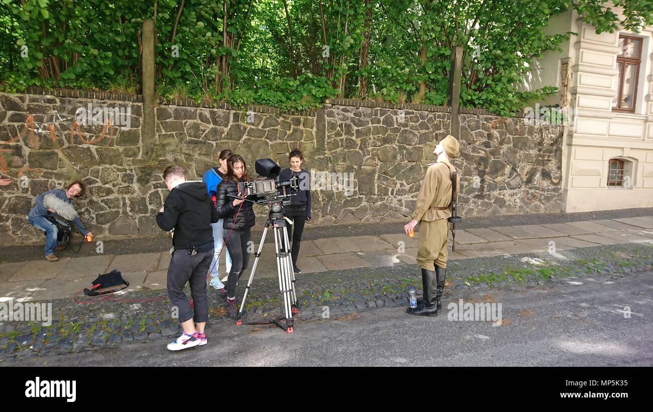 In Görlitz fanden heute (20. Mai 2018) Dreharbeiten für den ...