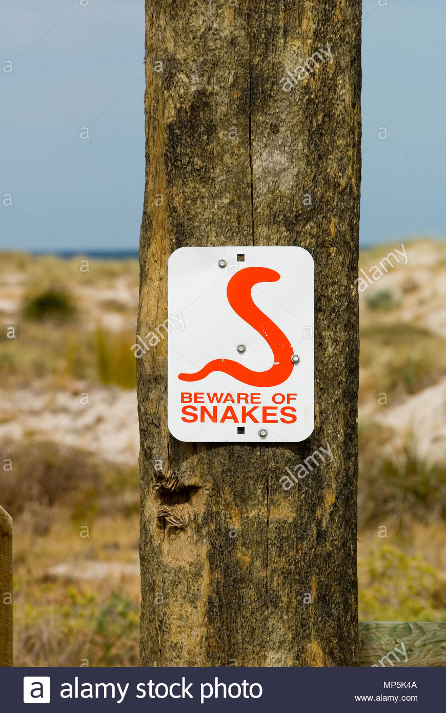 Beware Of Snakes Sign Stock Photos & Beware Of Snakes Sign Stock Images ...