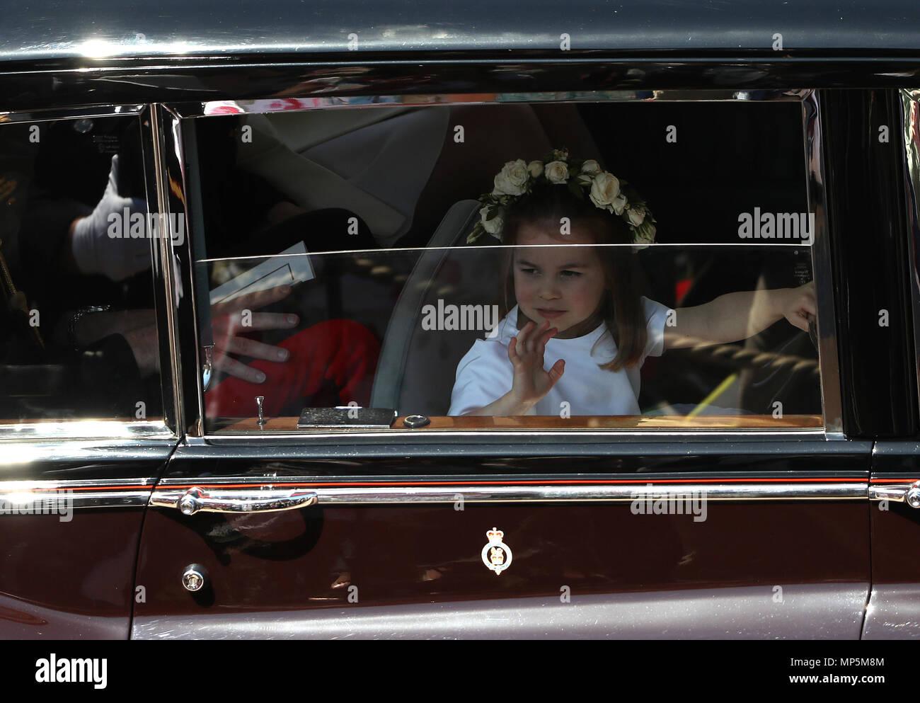Princess charlotte waves hi-res stock photography and images - Alamy