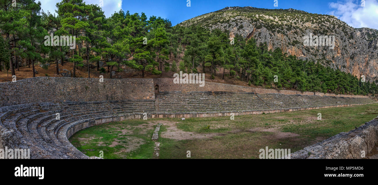 Ancient Delphi Phocis Greece Remains Stock Photos & Ancient Delphi ...