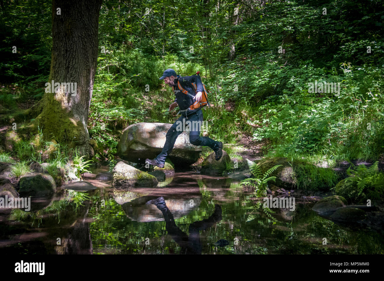 Stepping stream uk hi-res stock photography and images - Alamy