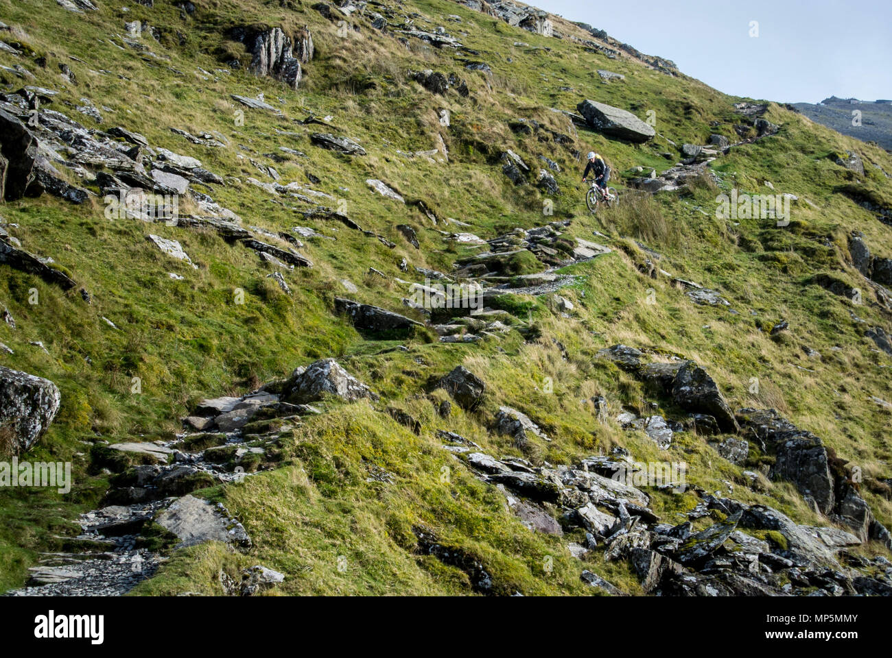 Snowdon descent hi-res stock photography and images - Alamy