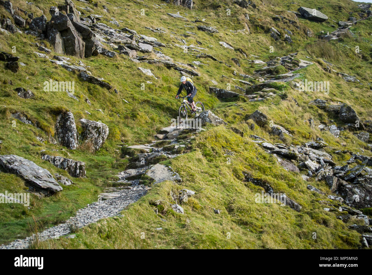 Rangers Path, Snowdon Stock Photo - Alamy