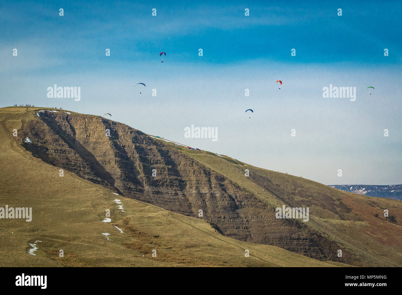 Mam tor, peak district national park hi-res stock photography and ...