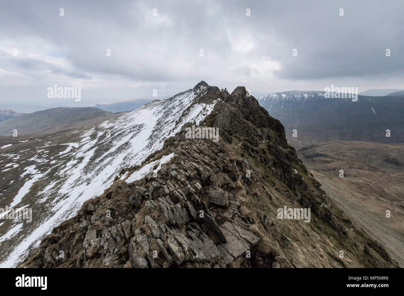 Striding edge hi-res stock photography and images - Alamy