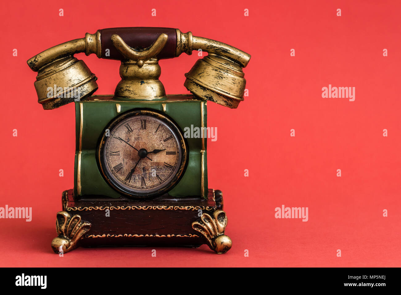 Telephone domestic on wooden hi-res stock photography and images - Alamy