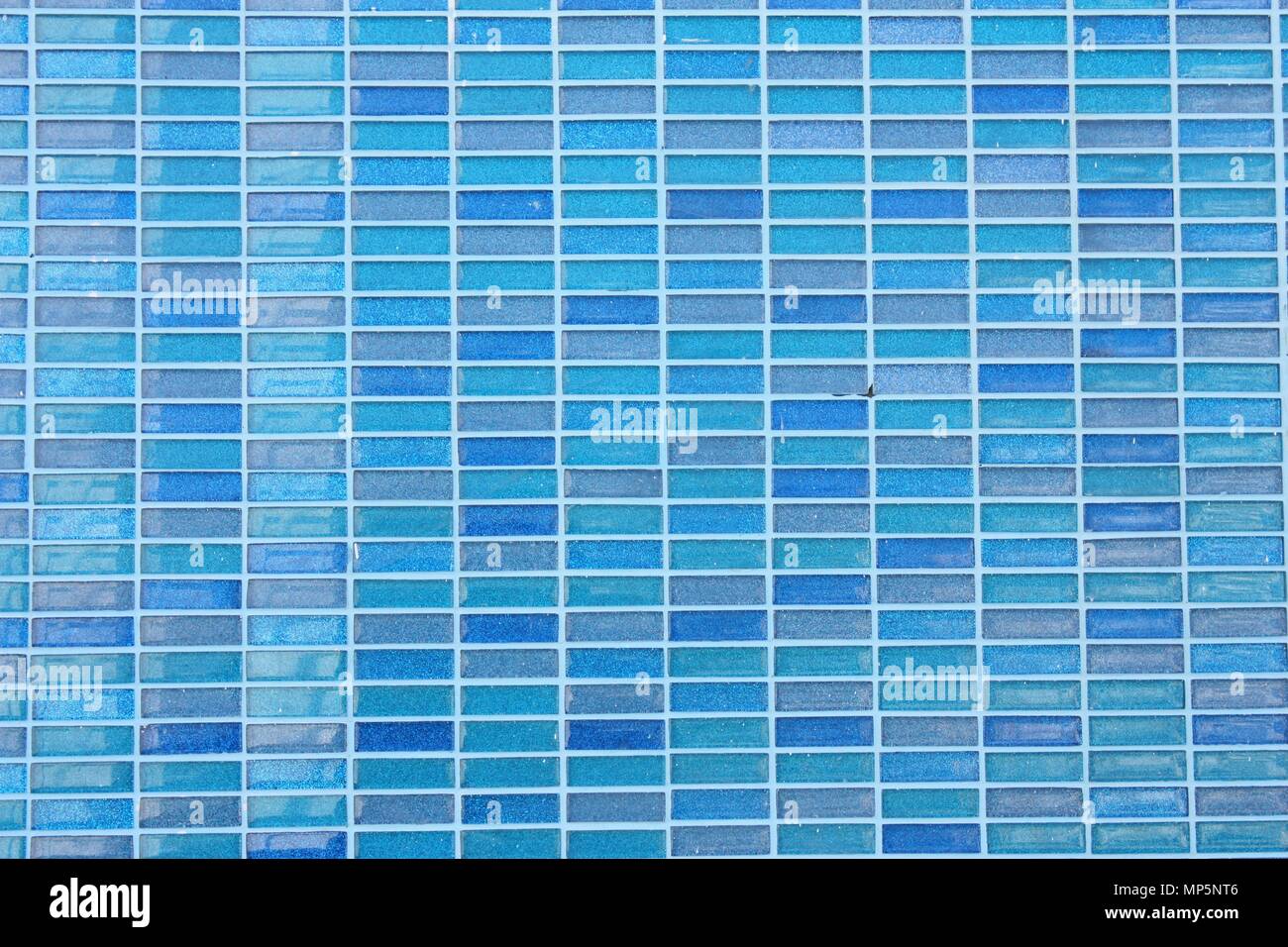 Blue mosaic tiles. Abstract colorful background Stock Photo - Alamy