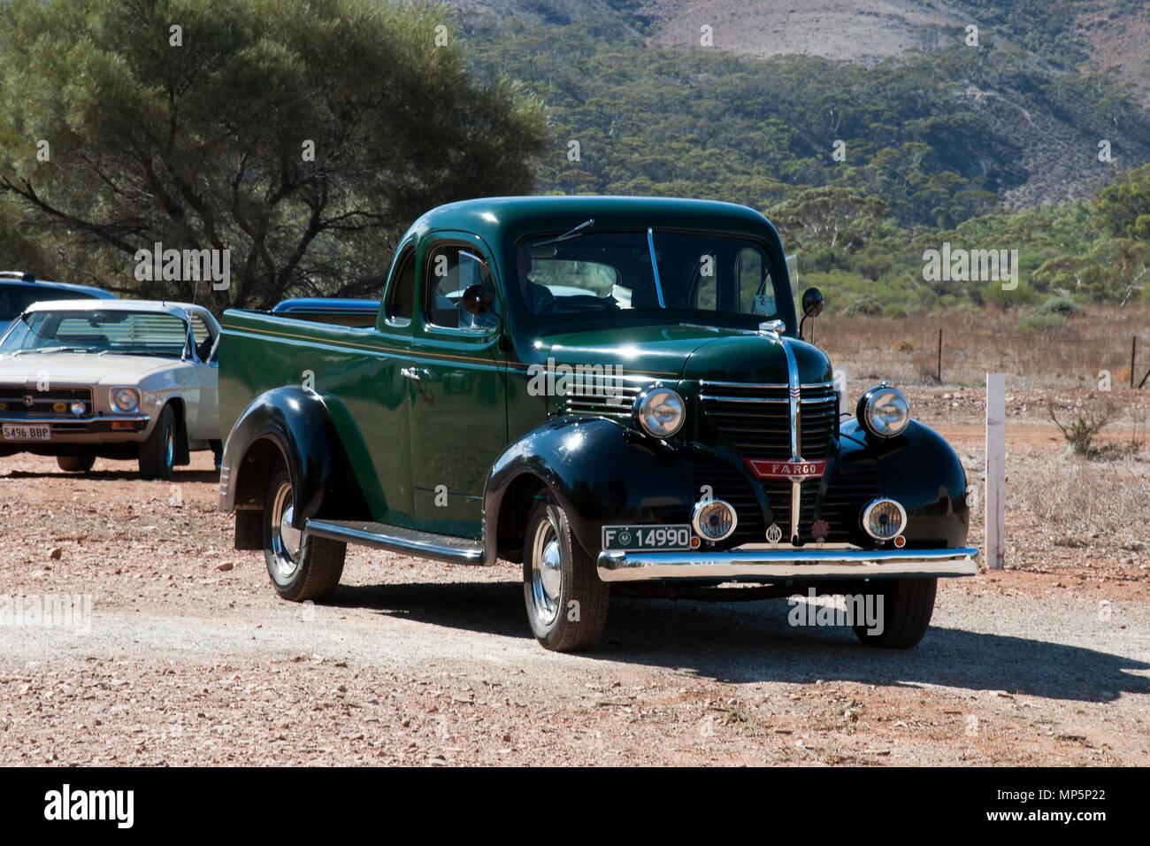 Saltbush Flat South Australia Apr 22 2018, restored Dodge Fargo ute ...