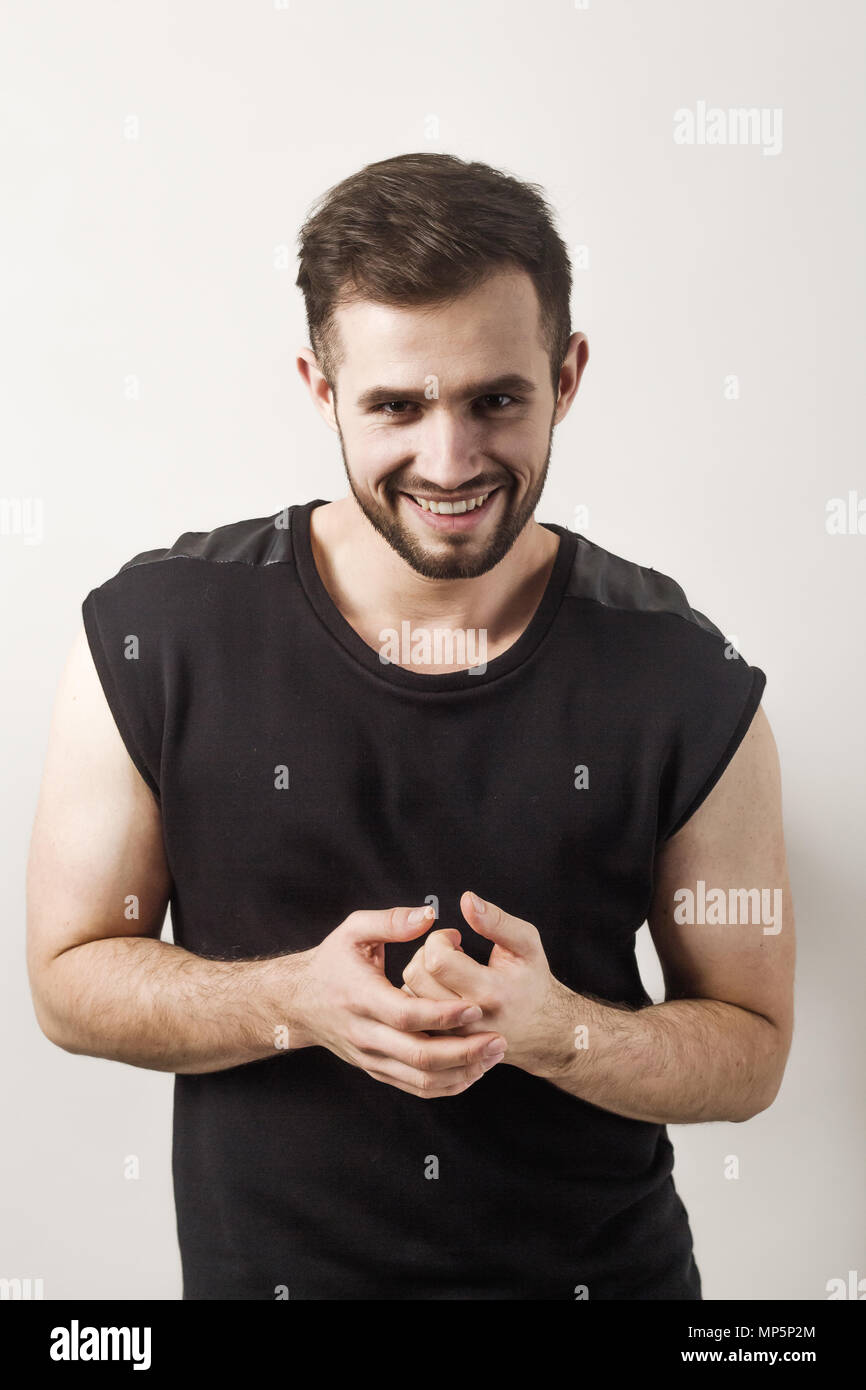 Modern male model hi-res stock photography and images - Alamy