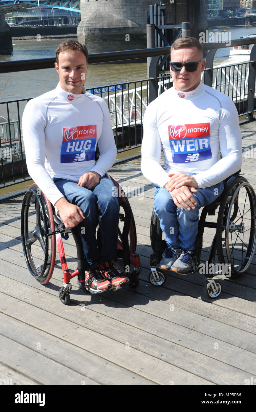 Para-athlete photocall ahead of the Virgin Money London Marathon at the ...