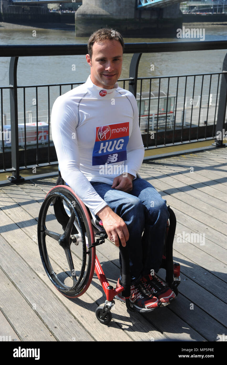 Para-athlete photocall ahead of the Virgin Money London Marathon at the ...