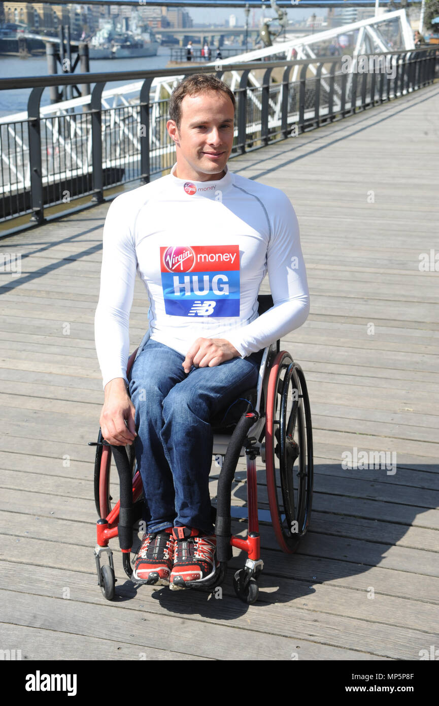 Para-athlete photocall ahead of the Virgin Money London Marathon at the ...