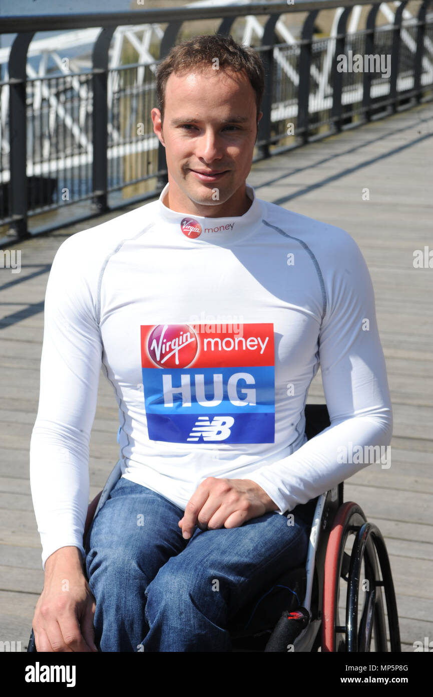 Para-athlete photocall ahead of the Virgin Money London Marathon at the ...
