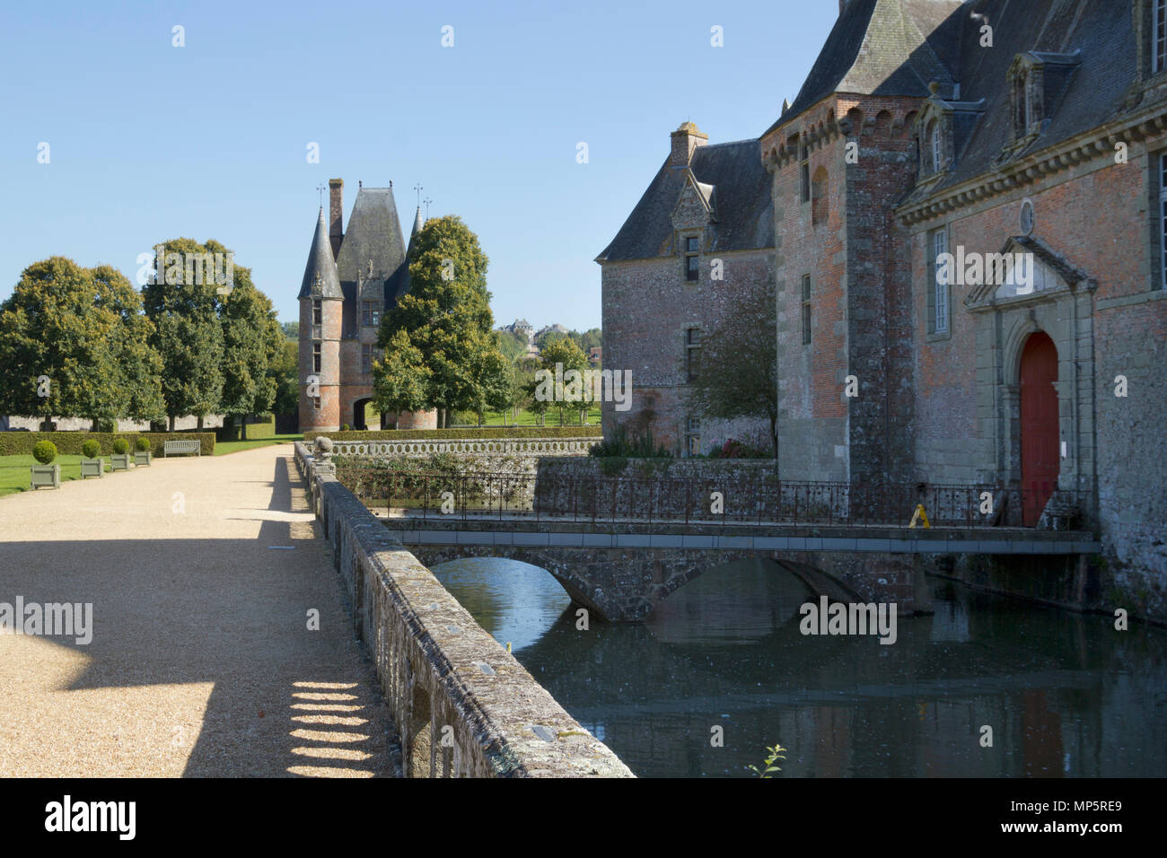 Carrouges castle hi-res stock photography and images - Alamy