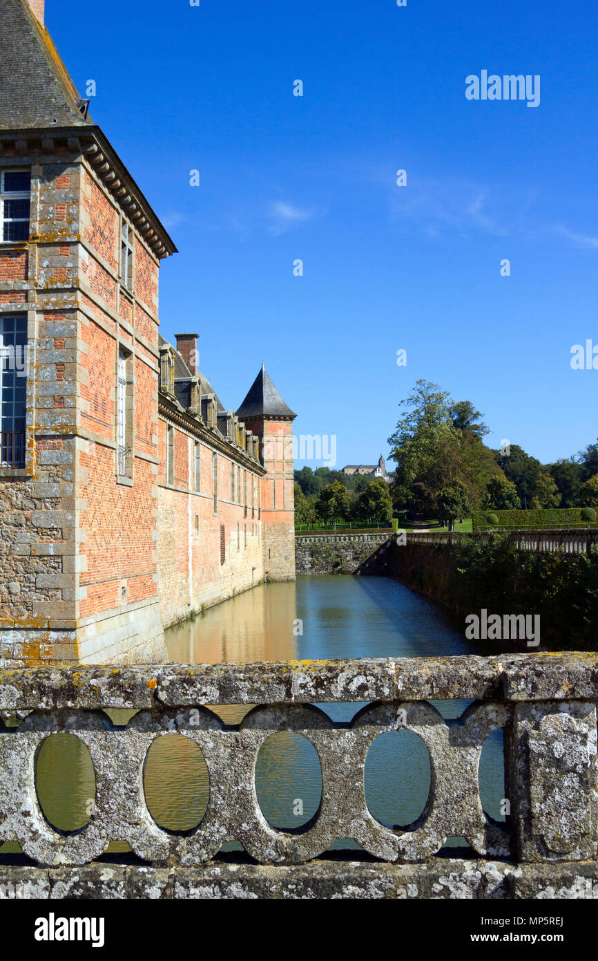 Carrouges castle hi-res stock photography and images - Alamy