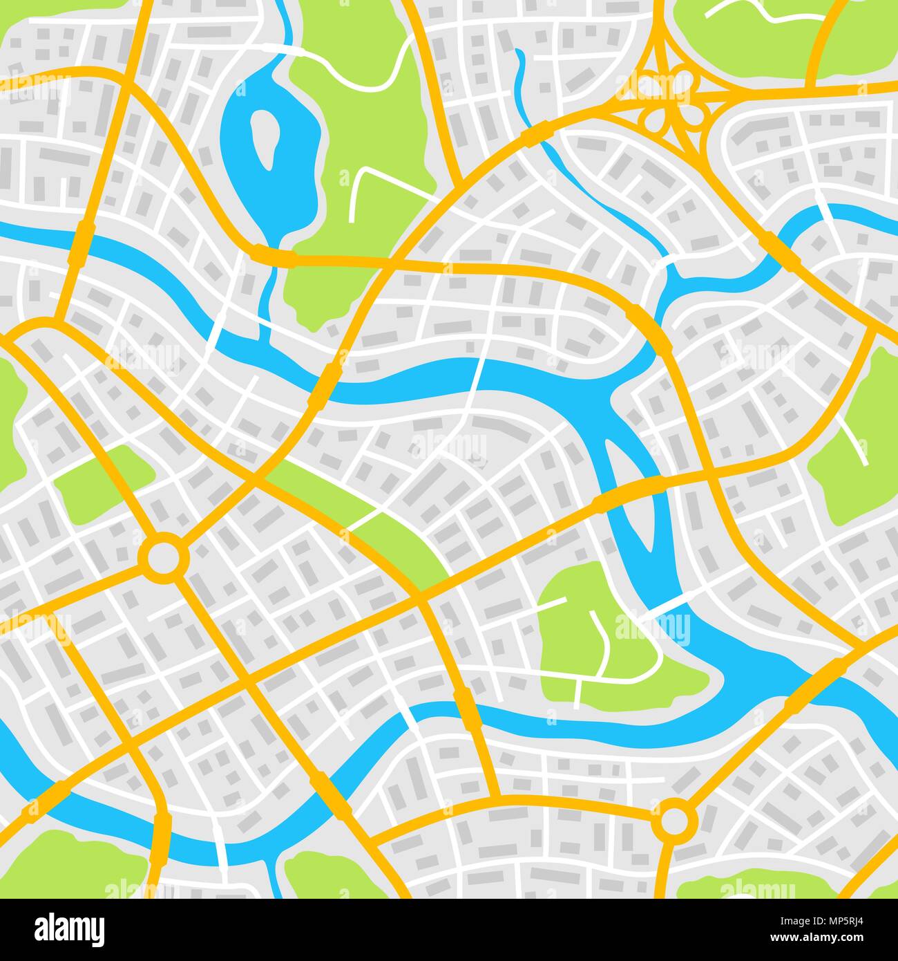 Seamless city map hi-res stock photography and images - Alamy