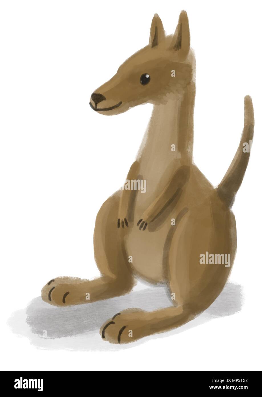 Sad Kangaroo Gif