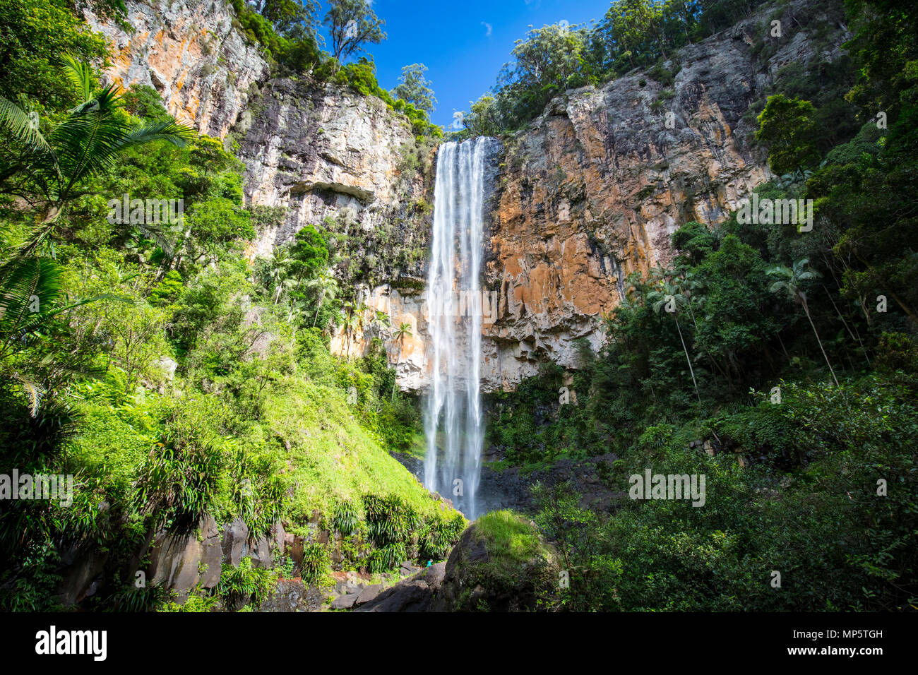 Purling Brook Falls Stock Photo - Alamy