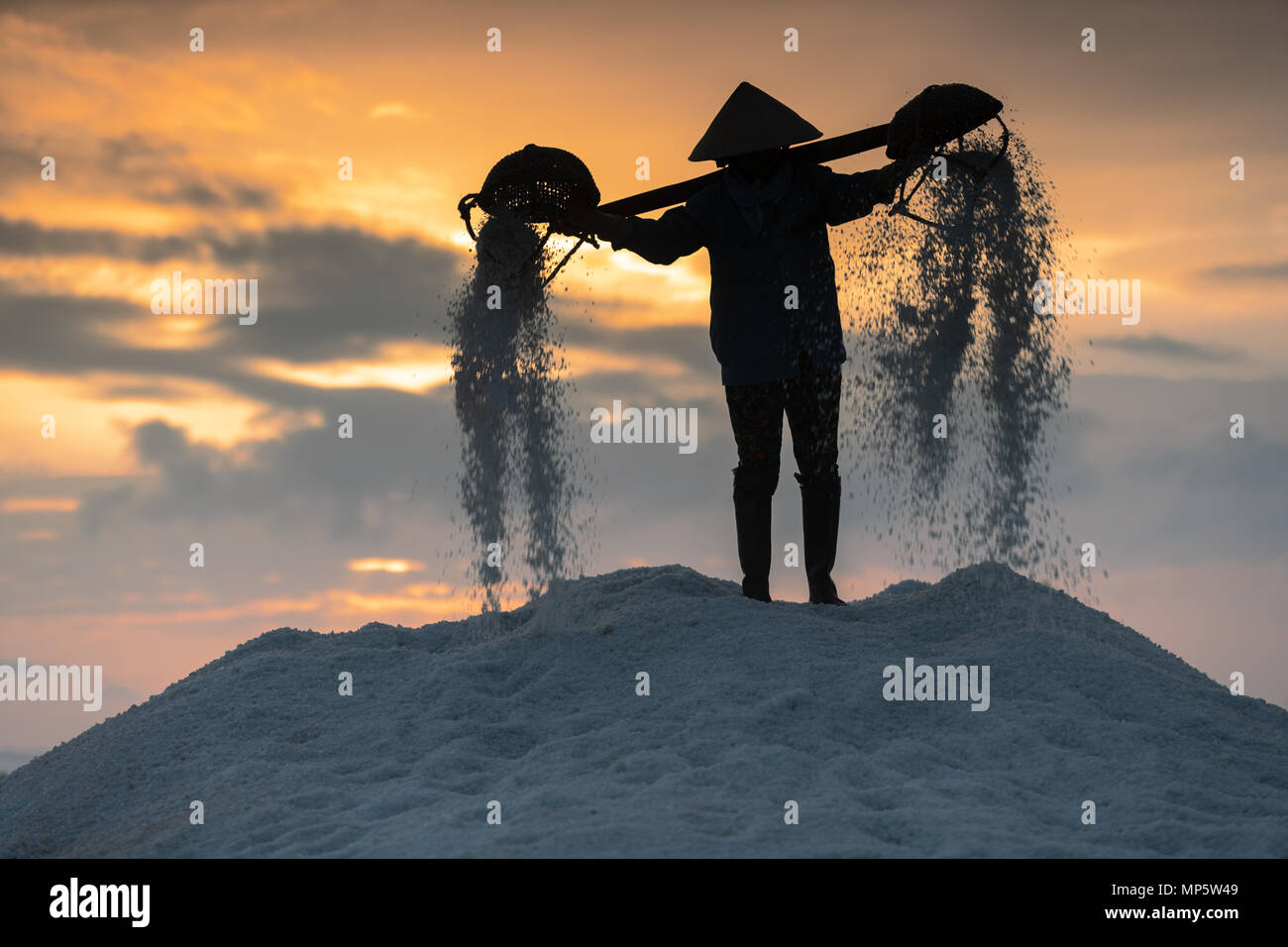 Vietnam salt hi-res stock photography and images - Alamy