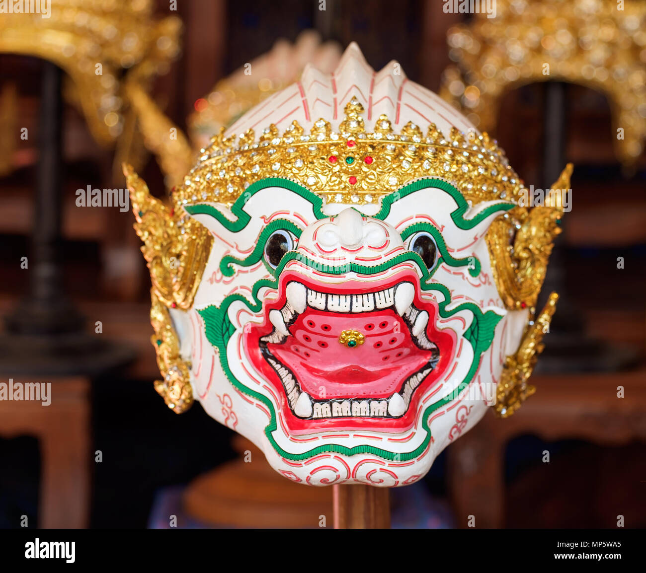 Hua Khon, Mask characters of Ramayana. "Thailand Tourism Festival ...