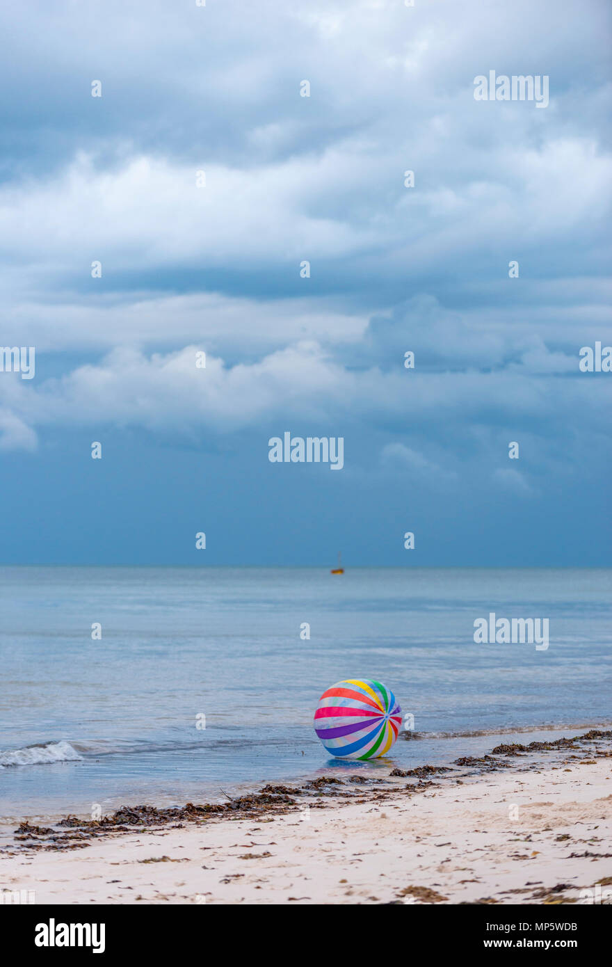 People seen on a beach in Inhassoro Mozambique Stock Photo - Alamy