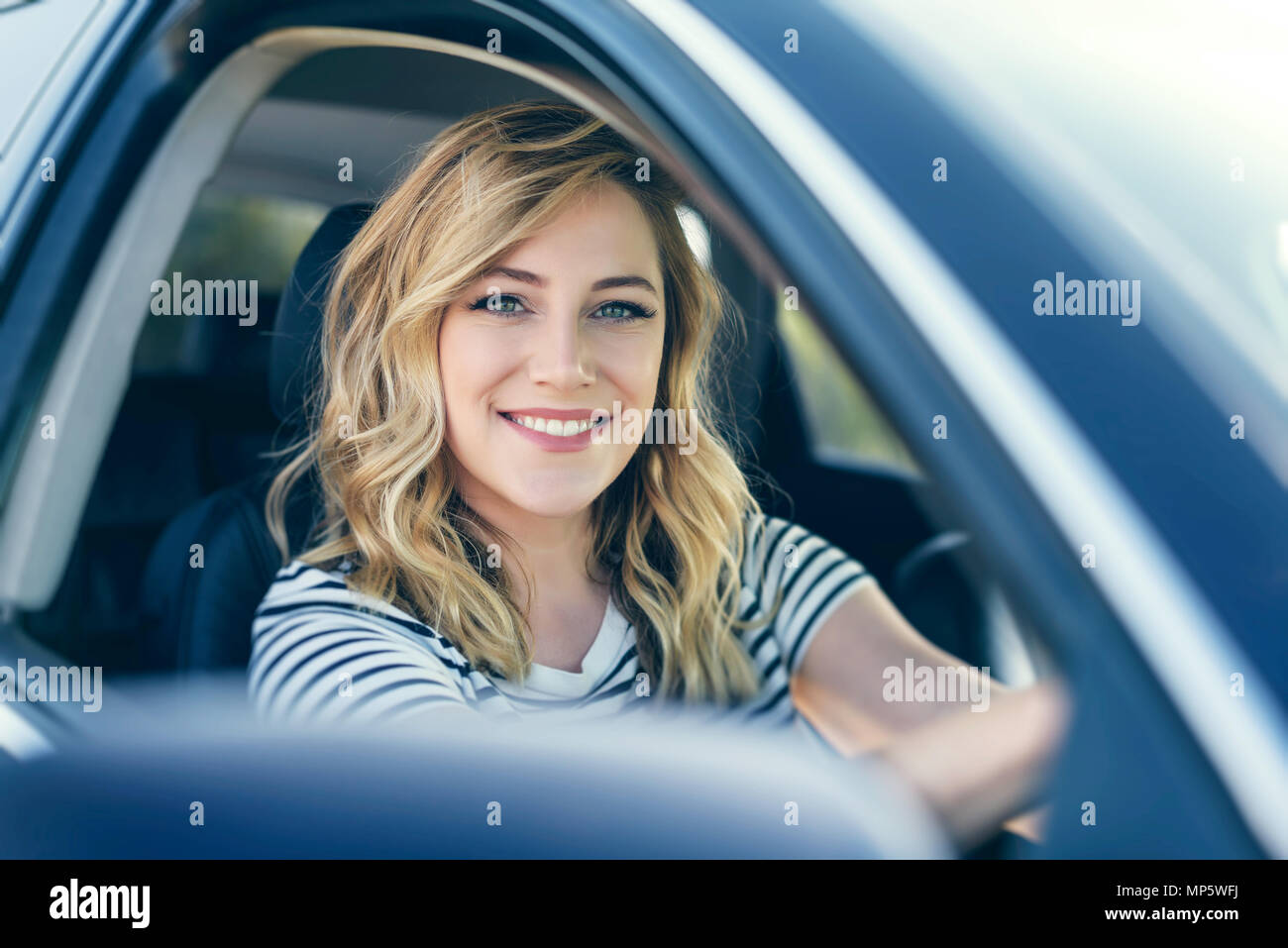 Driver girl hi-res stock photography and images - Alamy