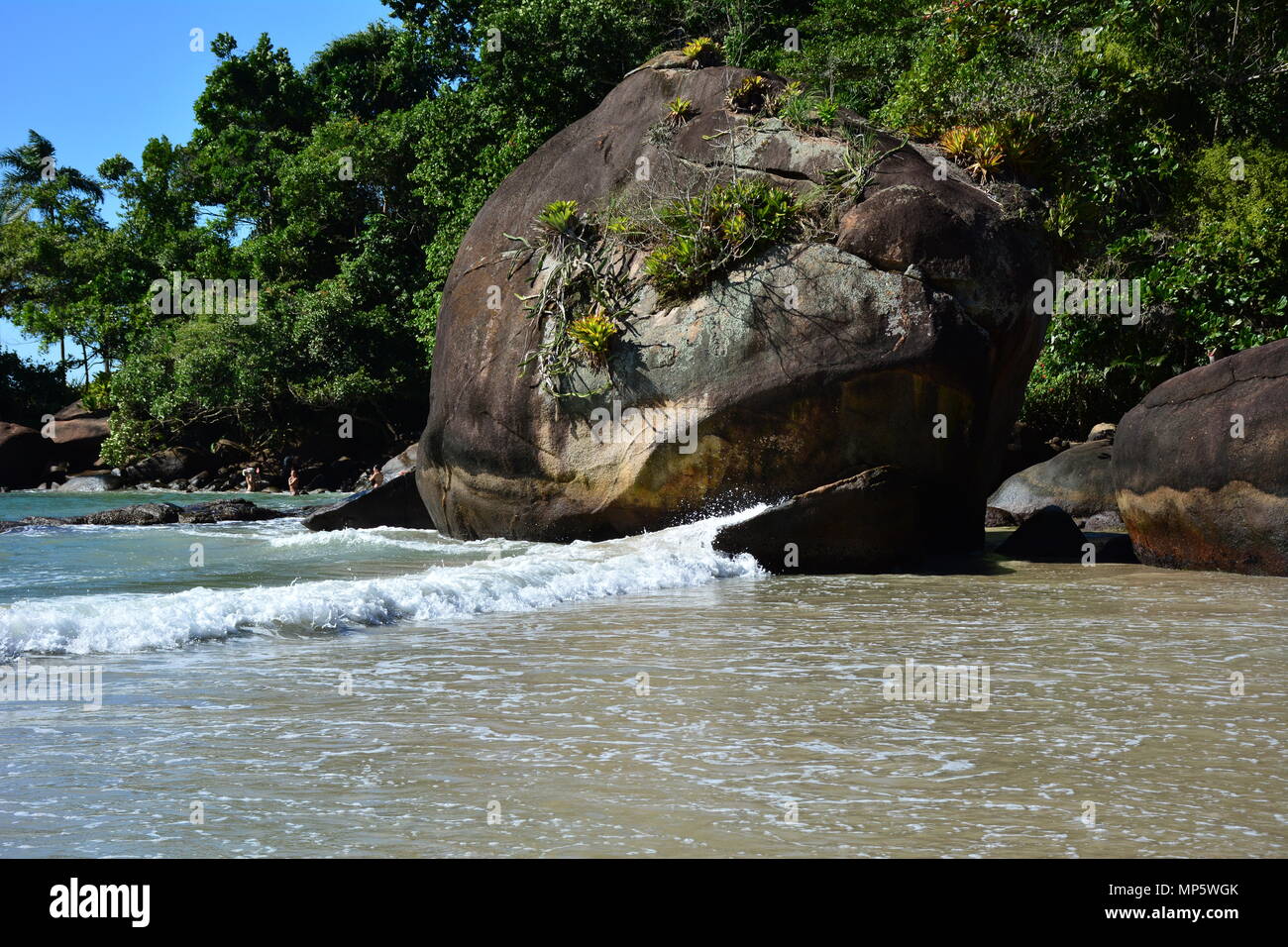 Felix Beach, Ubatuba, SP, Brazil Stock Photo - Alamy
