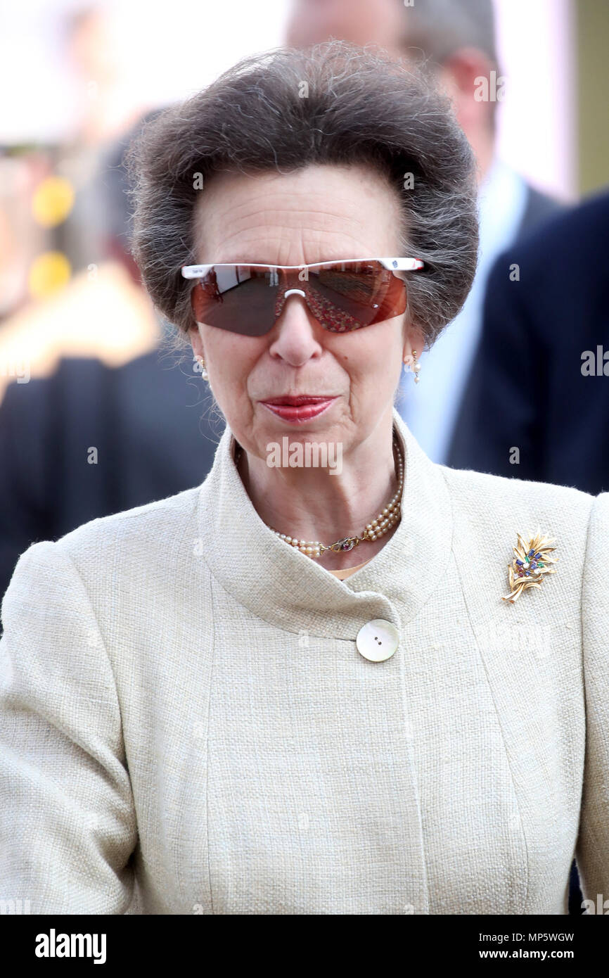 The Princess Royal attends the RHS Chelsea Flower Show at the Royal ...