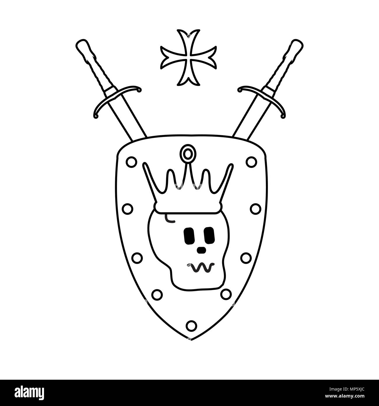 Medieval brotherhood Cut Out Stock Images & Pictures - Alamy