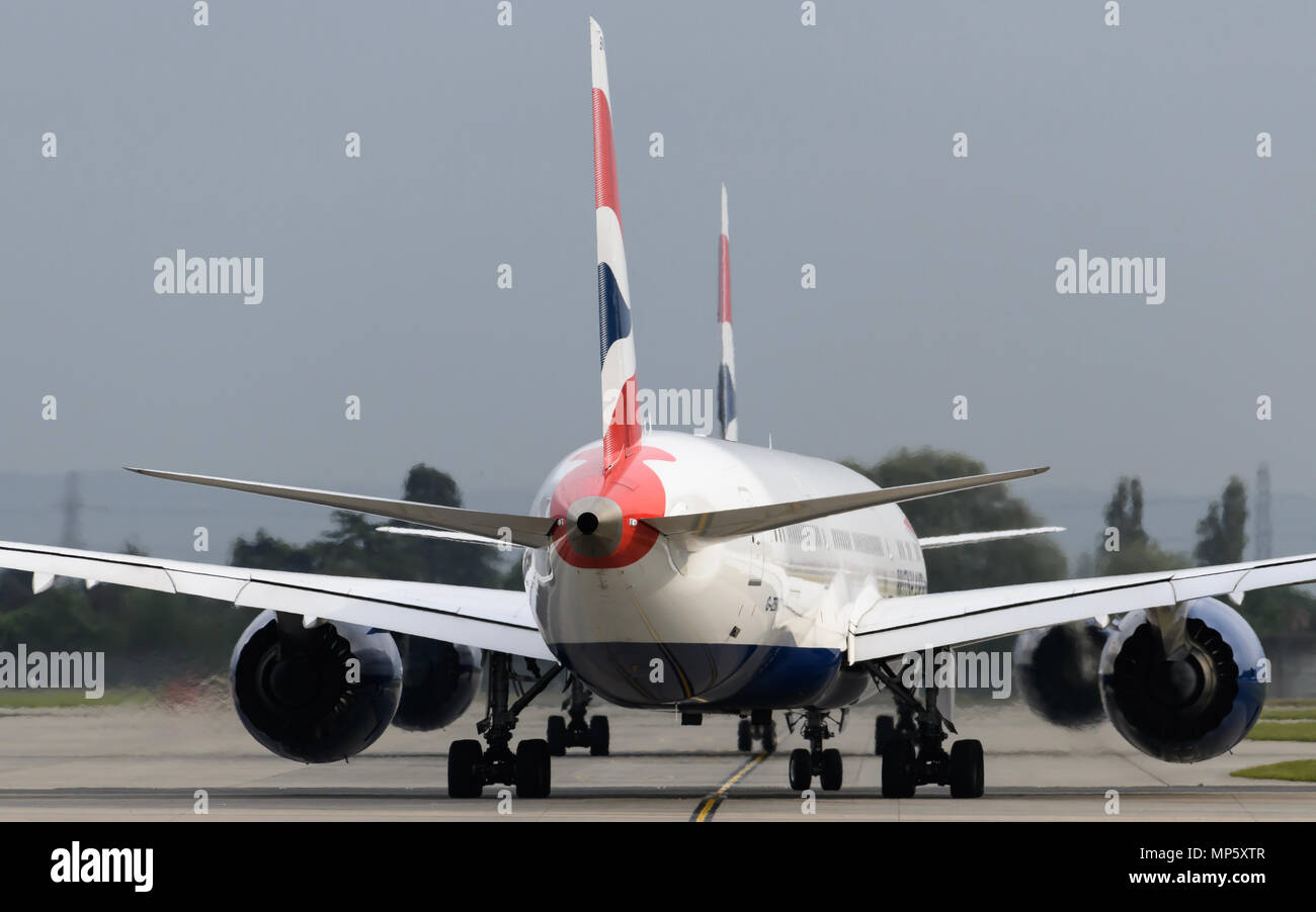 British Airways aircraft at London Heathrow Stock Photo - Alamy