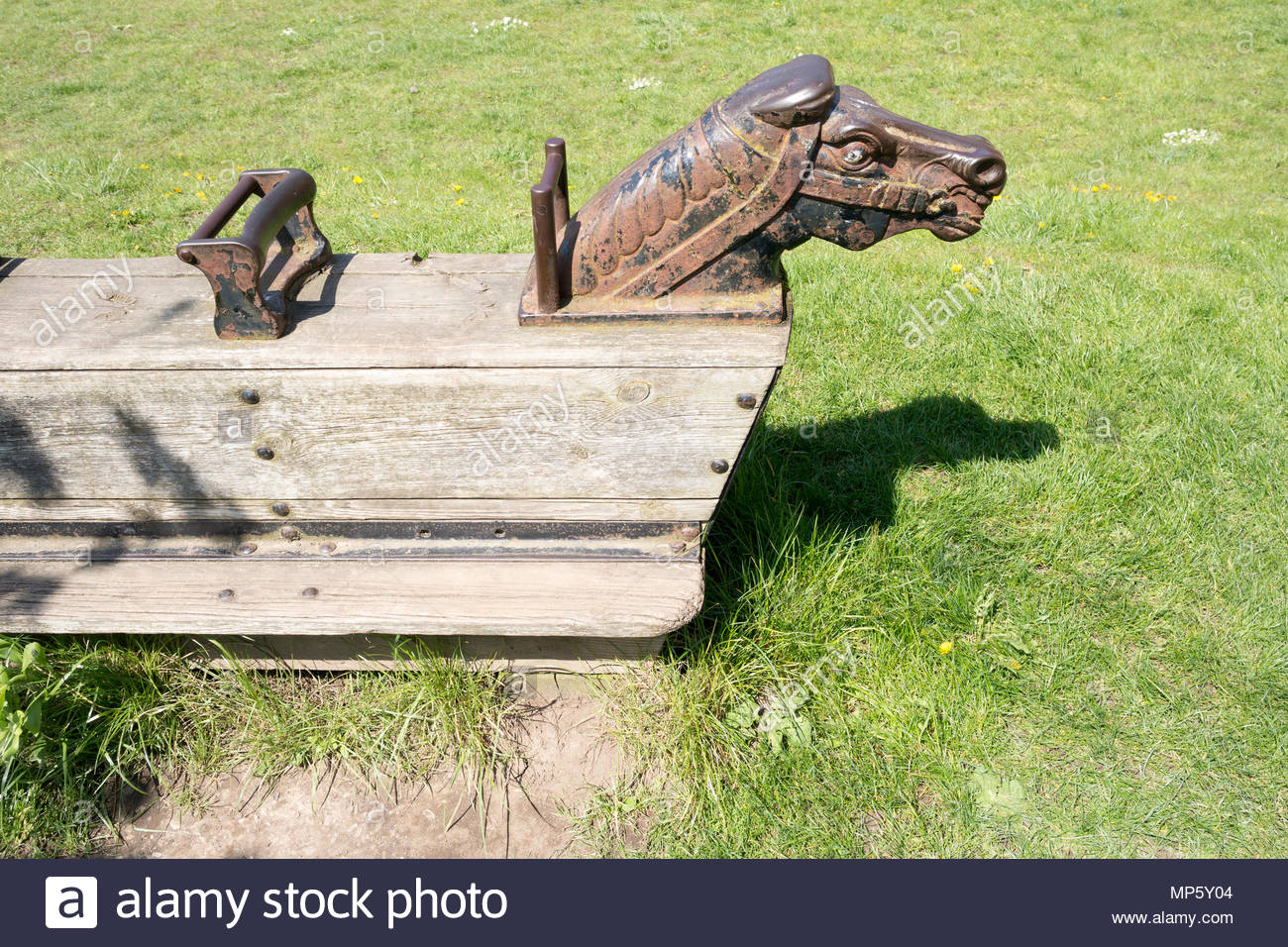 Playground With Rocking Horse High Resolution Stock Photography and ...