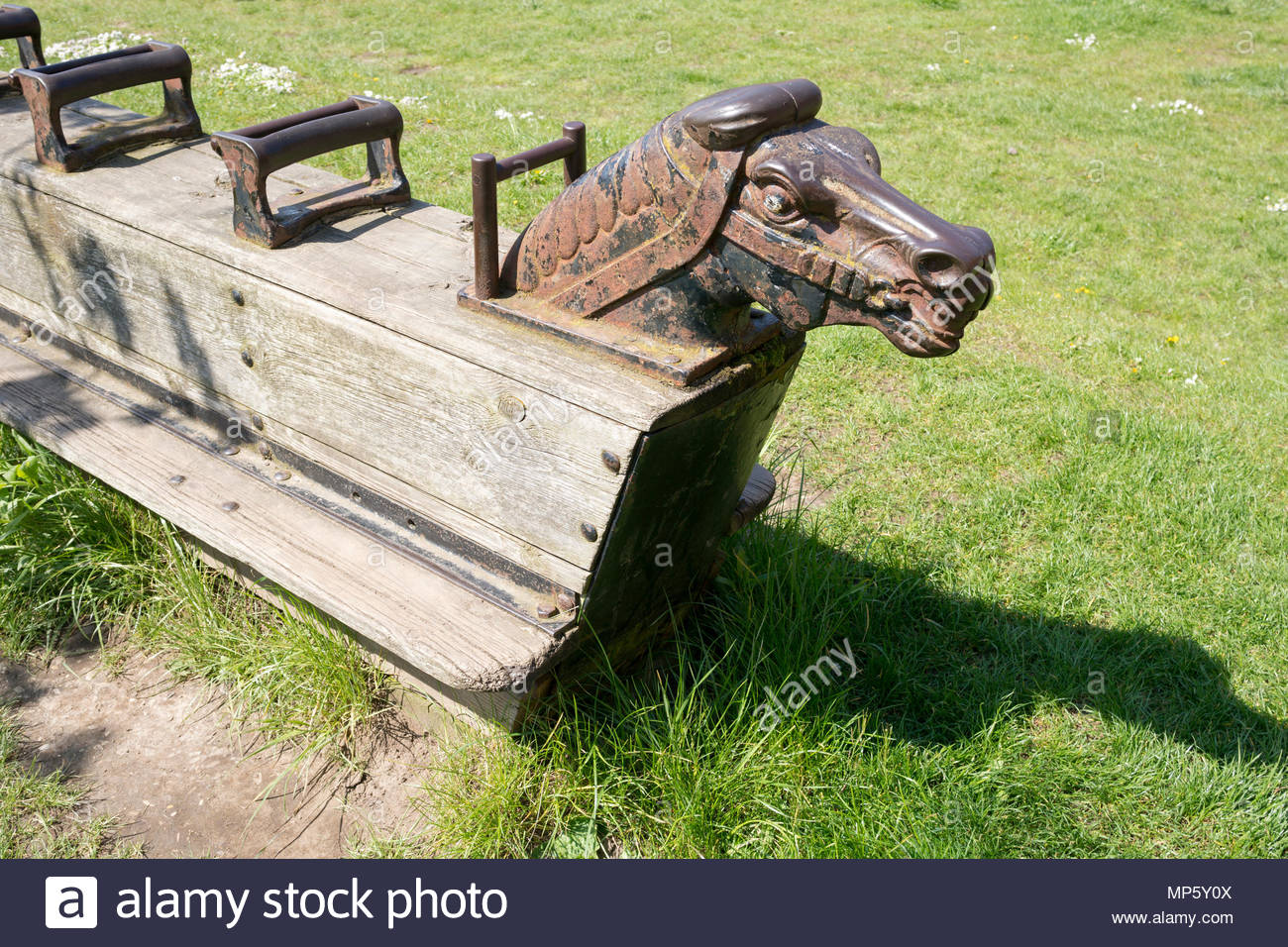 Playground With Rocking Horse High Resolution Stock Photography and ...