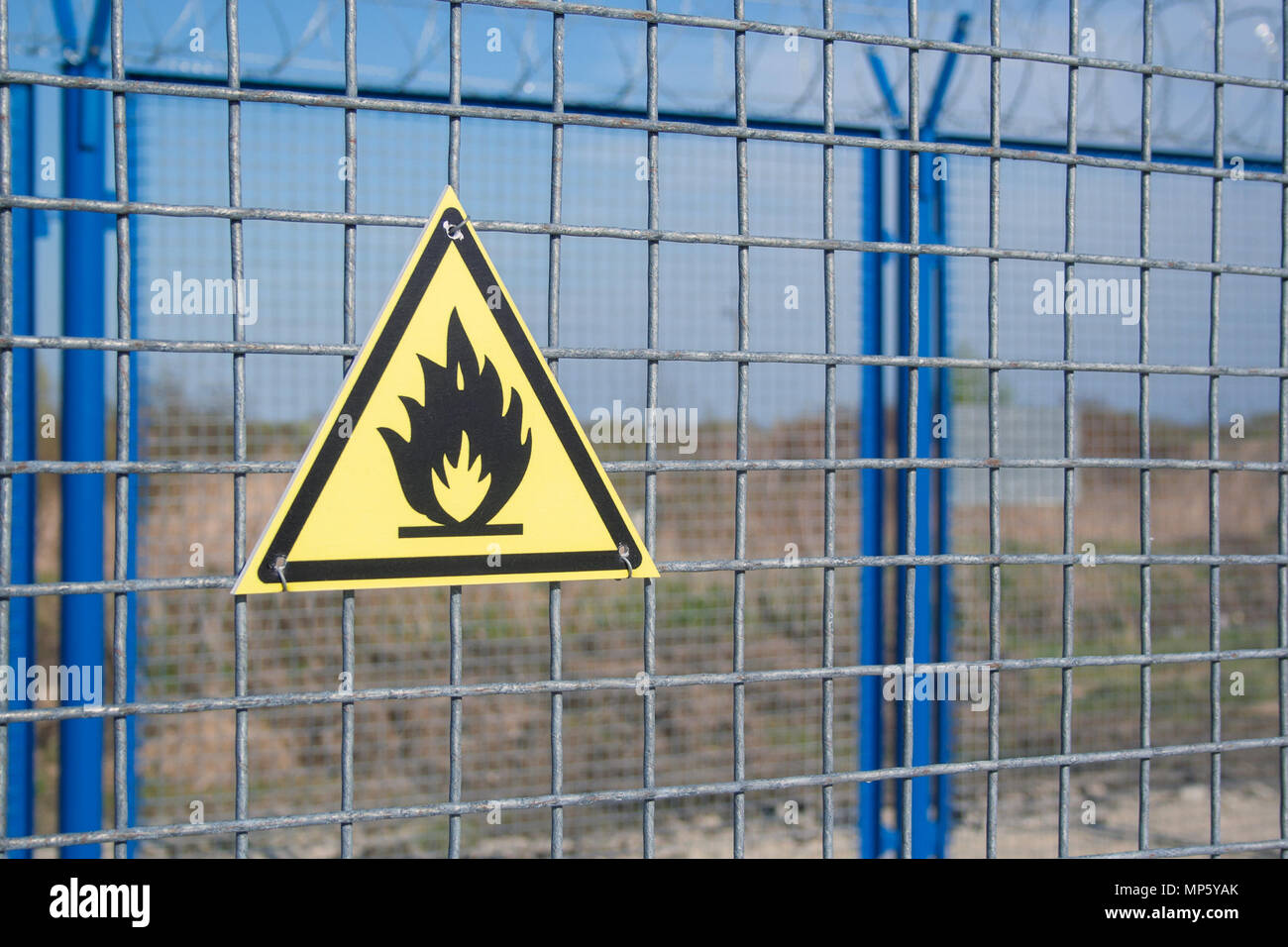 Health and safety sign petrol hi-res stock photography and images - Alamy