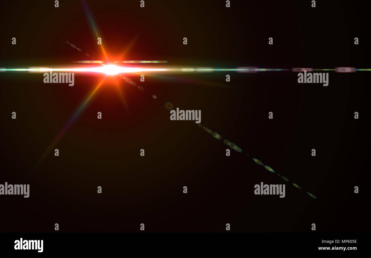 Abstract beautiful backgrounds.Lens flare lights effects.Cross red ...