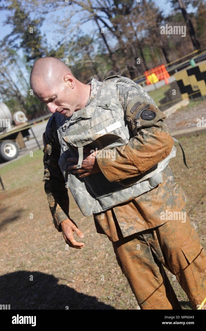 U.S. Army Ranger Capt. Andrew DaRonco, assigned to the 3rd Infantry ...