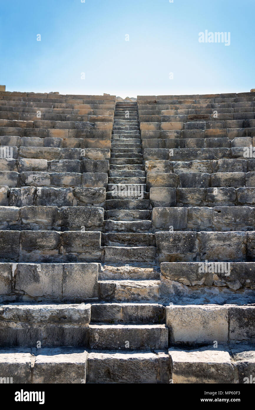 Cyprus Ancient Kourion Ampitheatre Stock Photo - Alamy