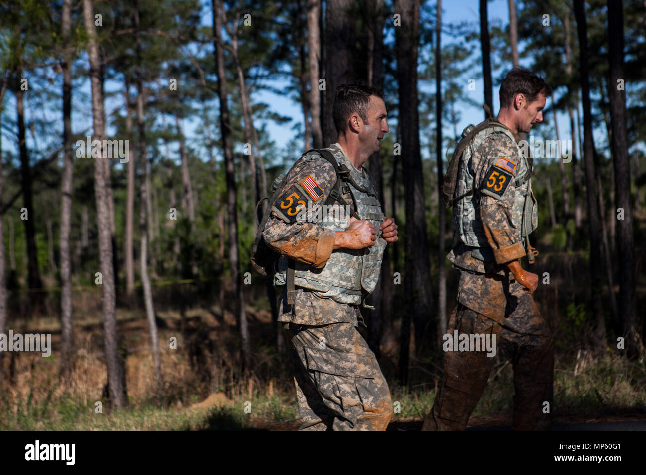 U.S. Army Rangers Capt. William Goldsworth and Capt. Raymond Kuderka ...