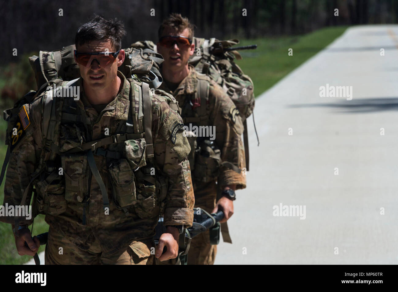 U.S. Army Staff Sgt. Mitchell Mancine and Staff Sgt. Daniel Prince ...