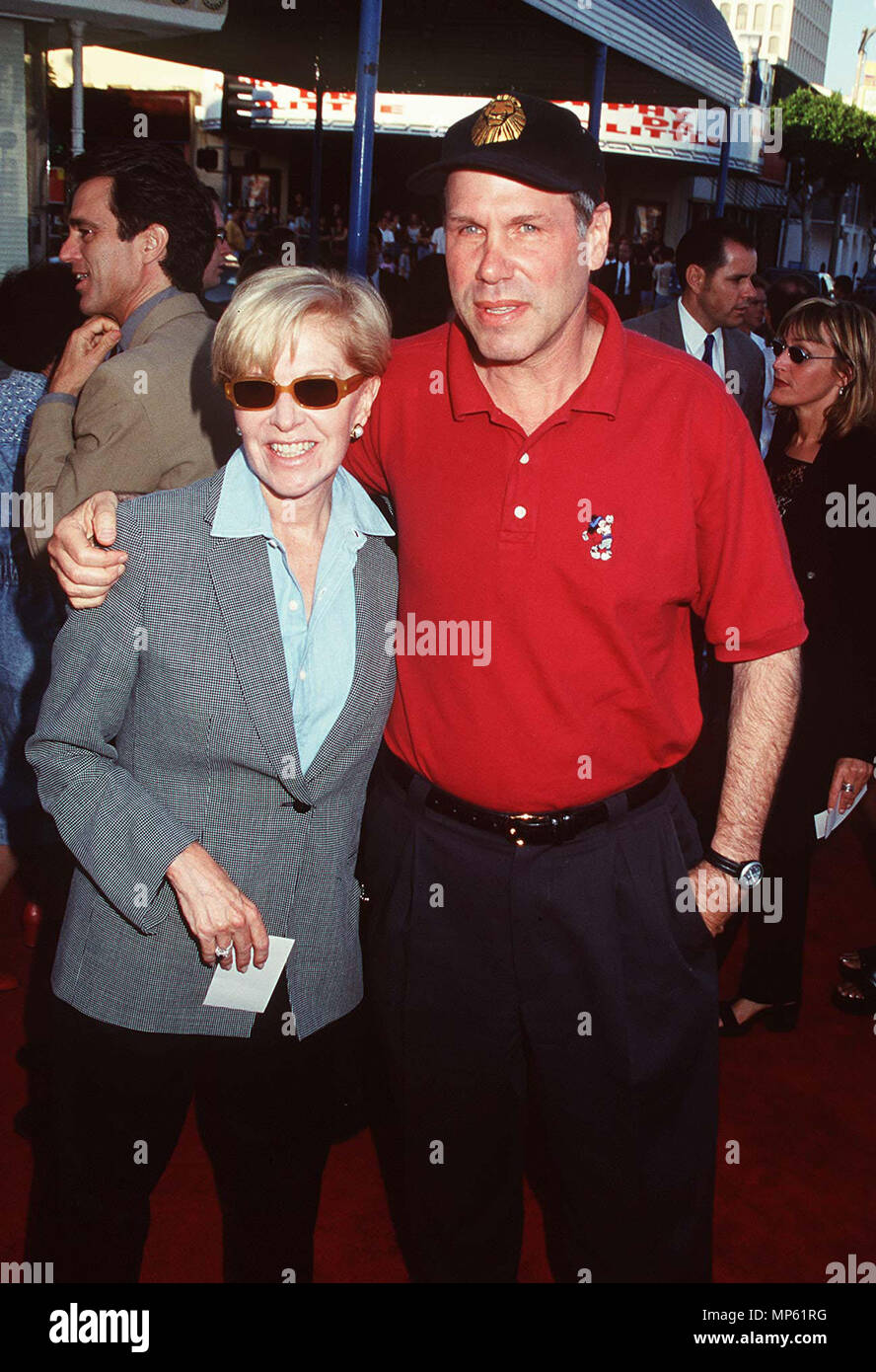 Michael eisner and wife hi-res stock photography and images - Alamy