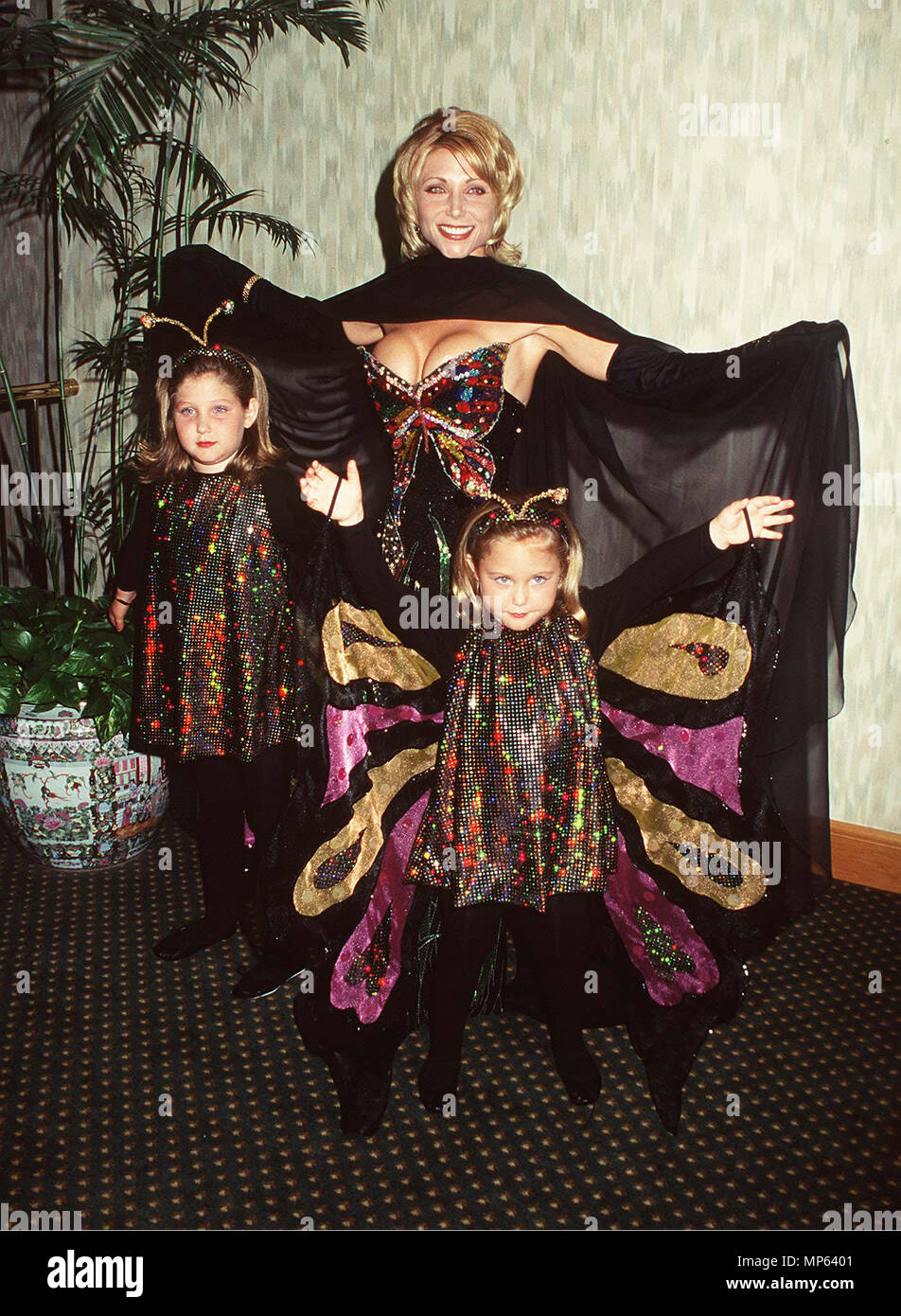 Hasselhof David and wife Pamela + 2 daughters Taylor-Ann Hasselhoff and ...