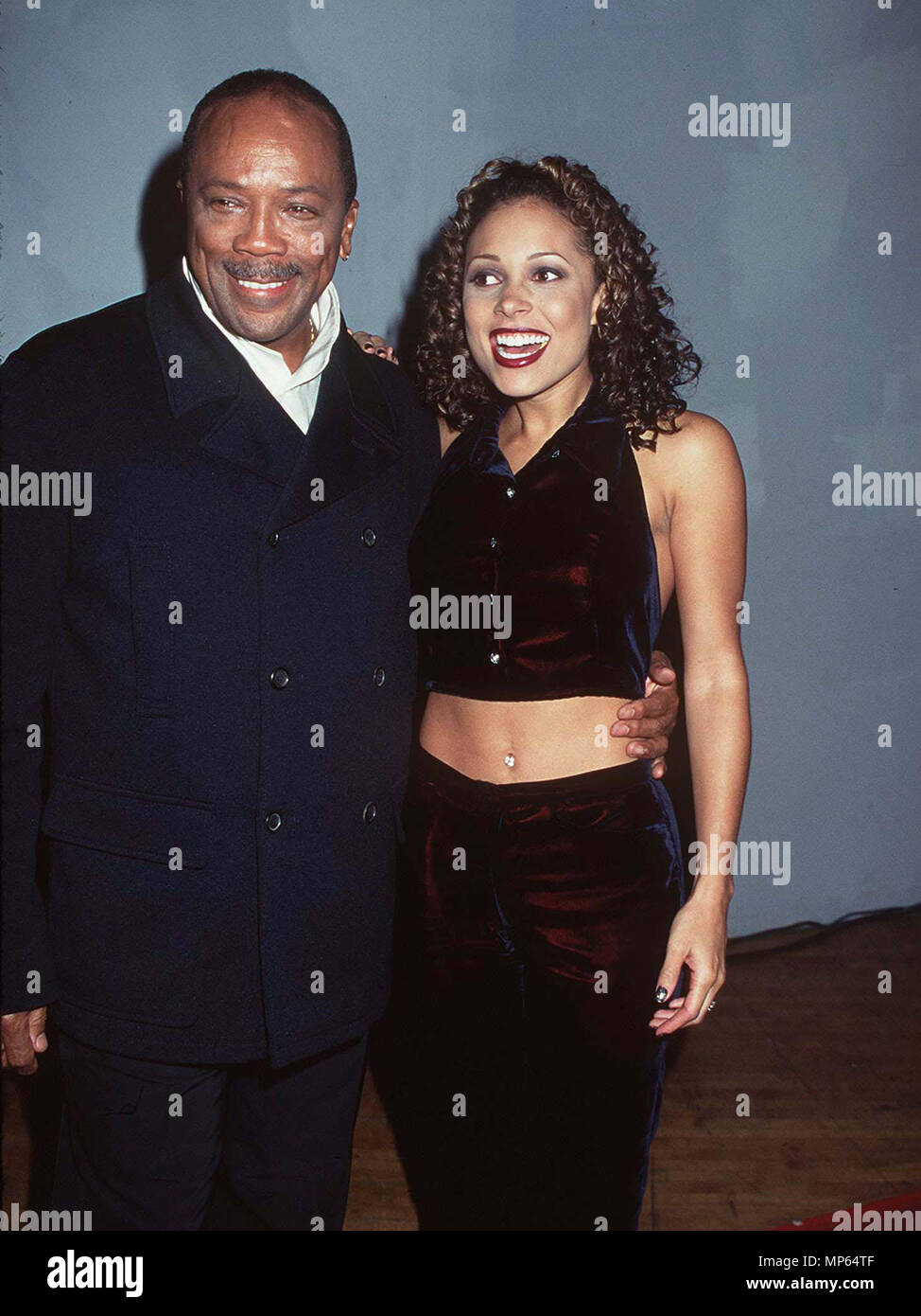 Quincy jones and family hi-res stock photography and images - Alamy