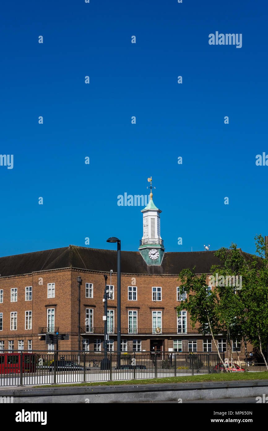 Watford town hall building, Hertfordshire, England, U.K Stock Photo - Alamy