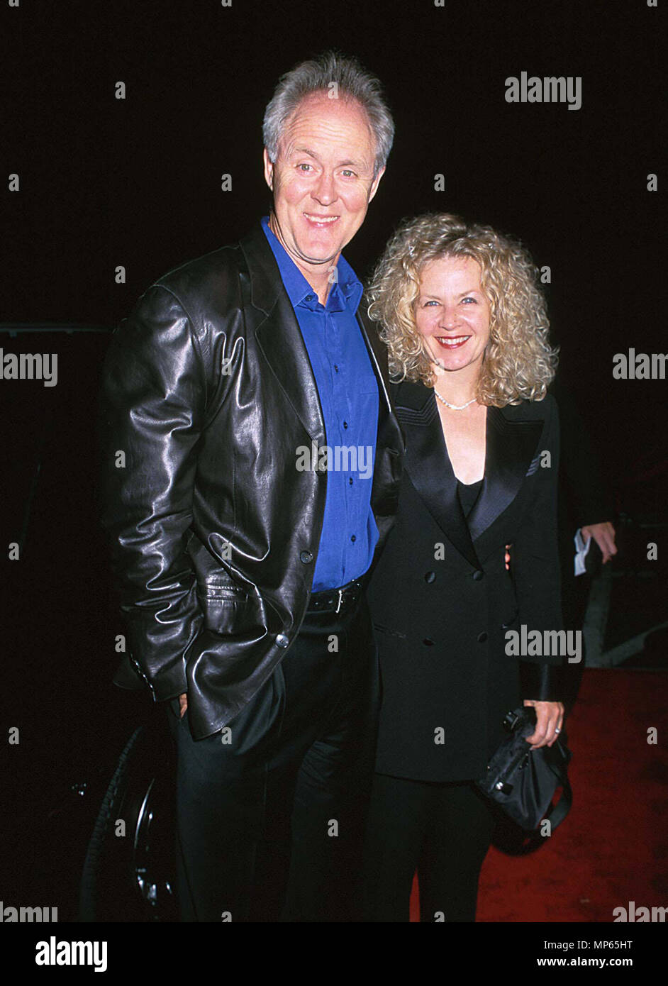 Lithgow john and wife event in hollywood life california hi-res stock ...